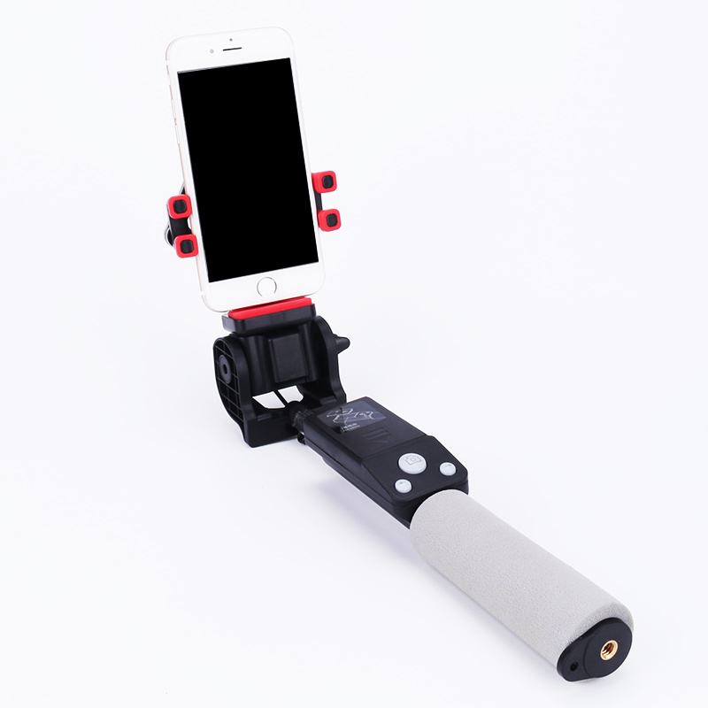 Smart Rotation Selfie Stick For Smartphone and Action Camera