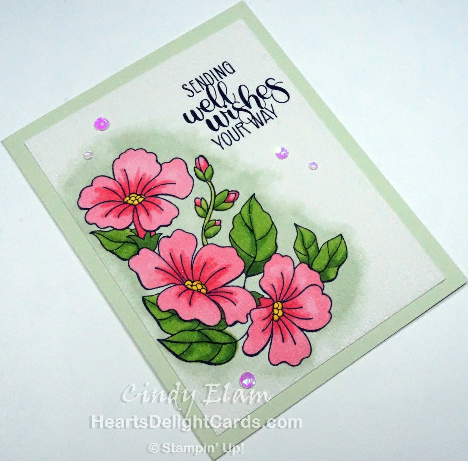 Heart's Delight Cards: Blended Seasons Get Well