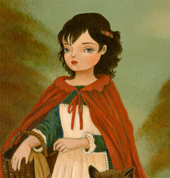 The Little Fox Blog: Little Red Riding Hood and The Gentle Wolf