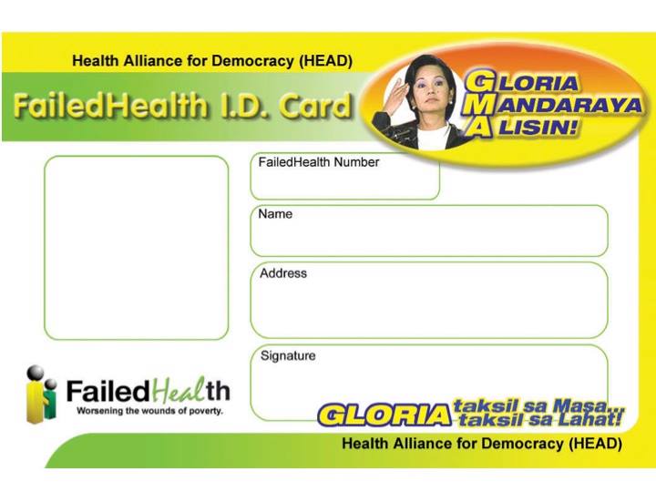 Health Alliance for Democracy-Philippines ( HEAD): Recycled incoming ...