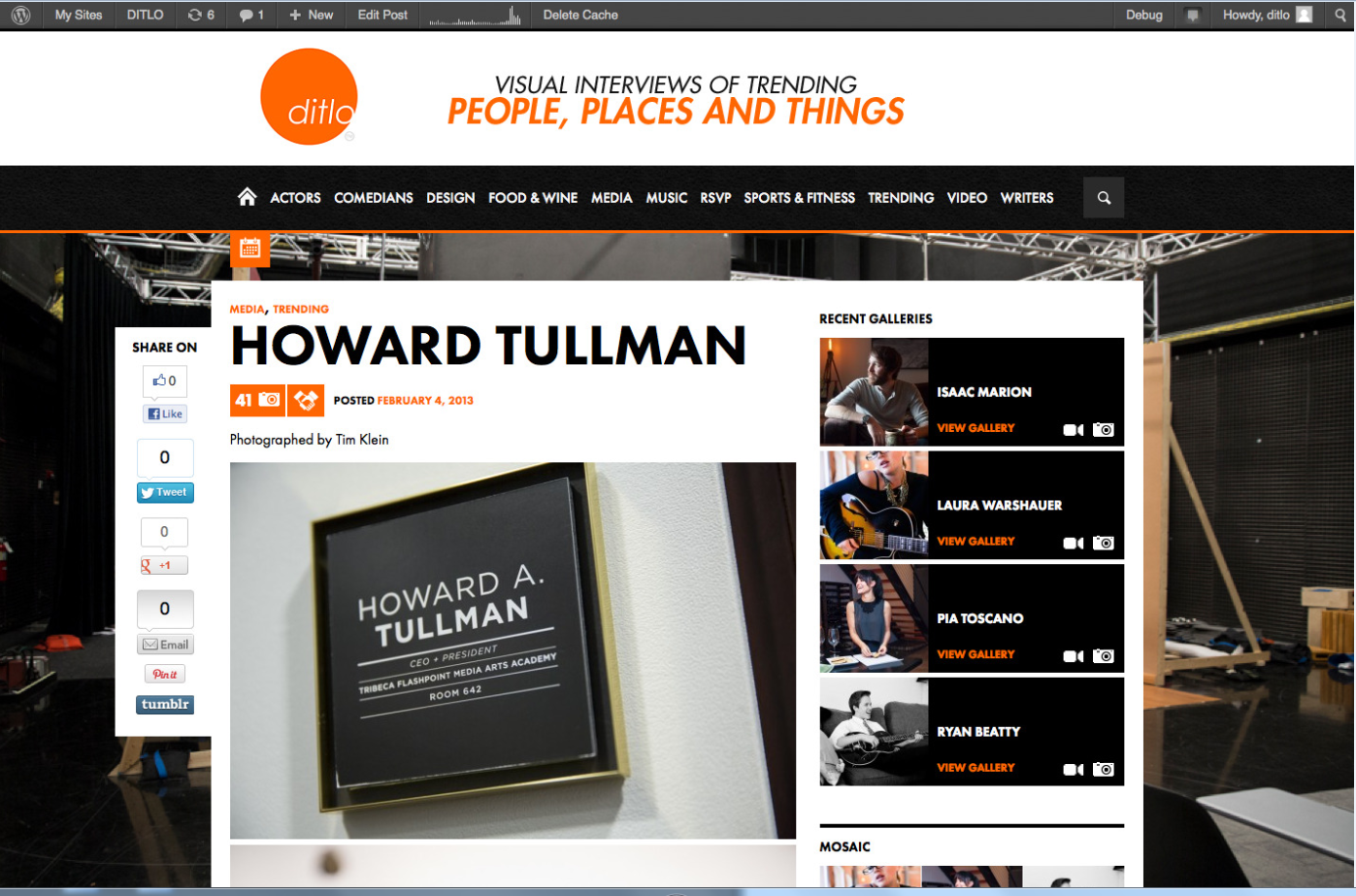 Hindsight : tribeca flashpoint academy ceo howard tullman featured on ...