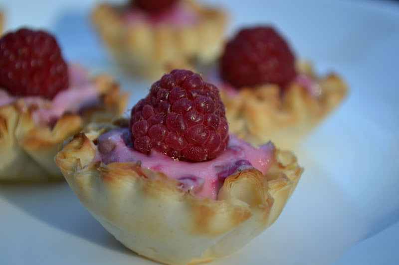 Sweet Morris: Raspberry Phyllo Tarts