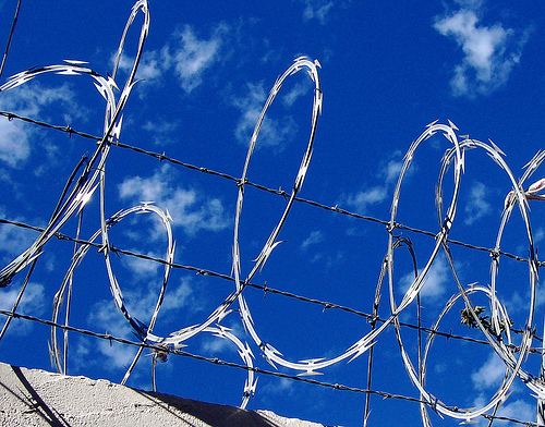 Holes in My Soles: Uselessness of Honesty...and razor-wire.