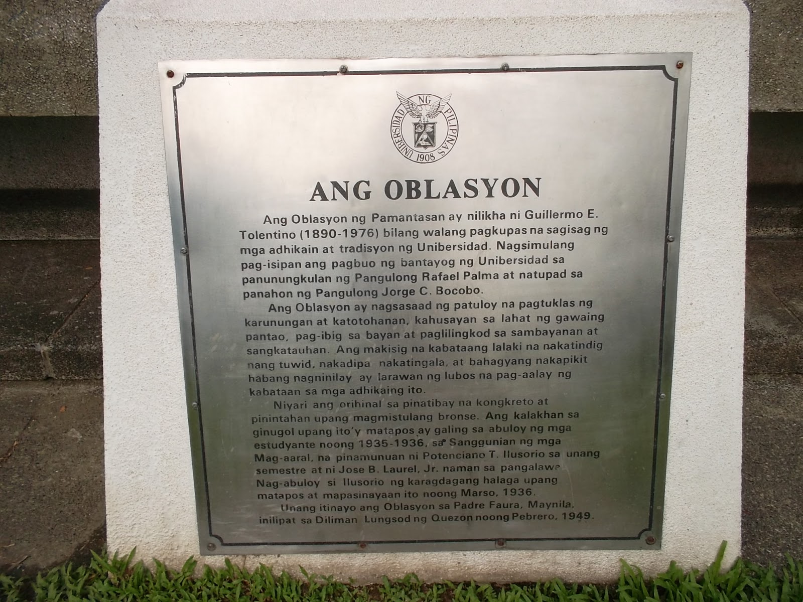 Konted's Make My Day 2: The Oblation At The University Of The Philippines