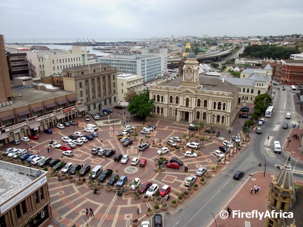 Port Elizabeth Daily Photo: Market Square aerial