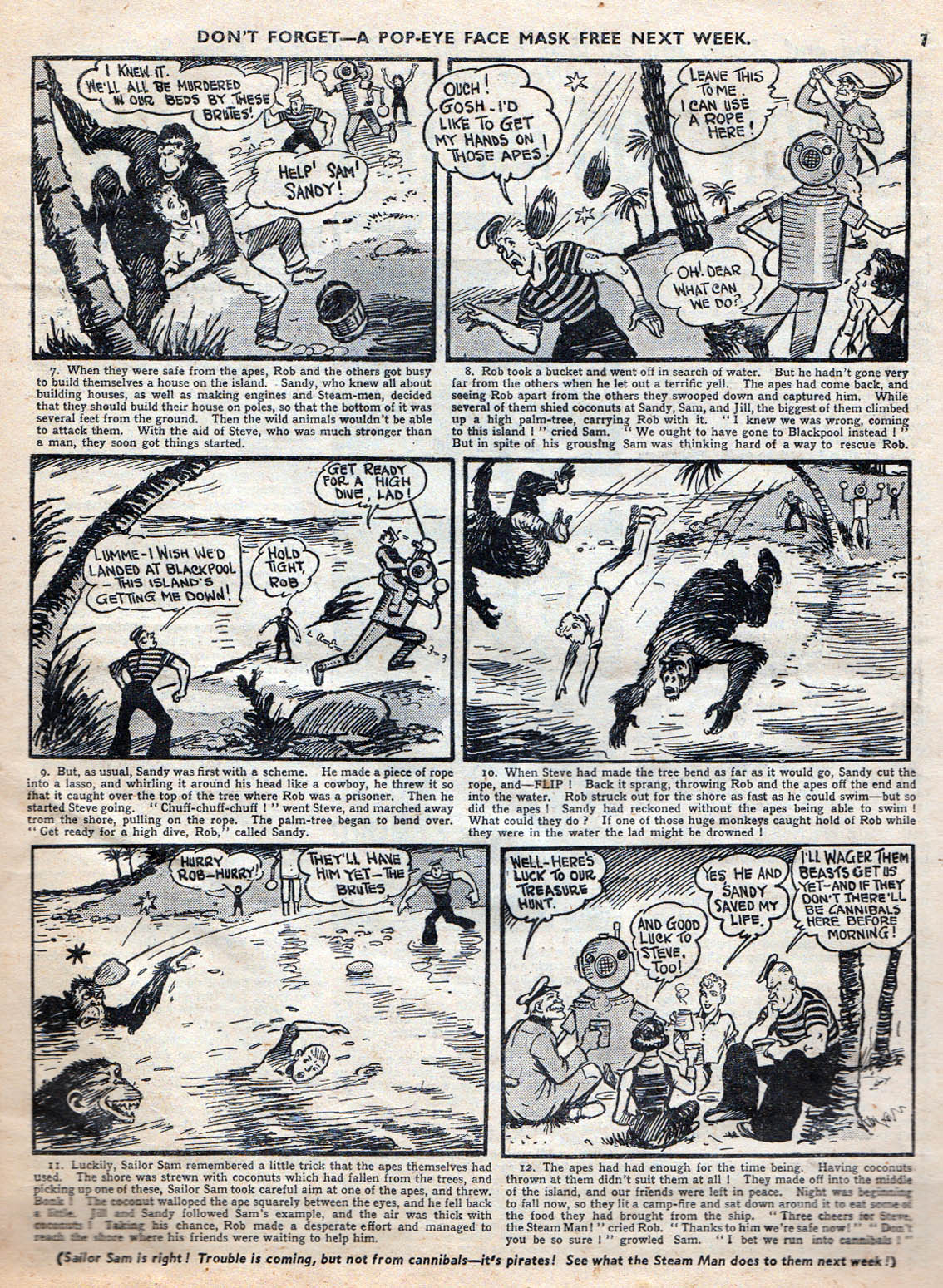 BLIMEY! The Blog of British Comics: KNOCKOUT No.1 (1939... and 1971!)