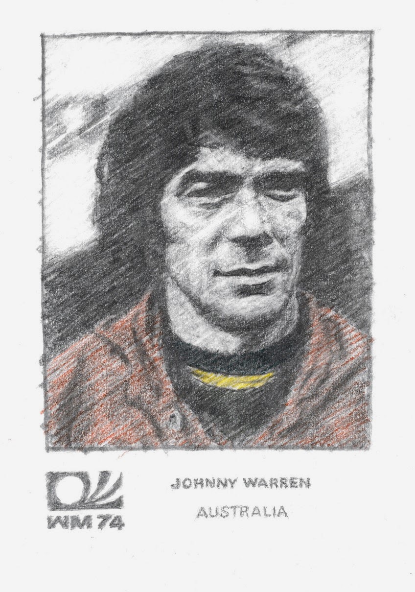 The Opposite of Tomato: World Cup '74 Portrait #6 (Johnny Warren ...