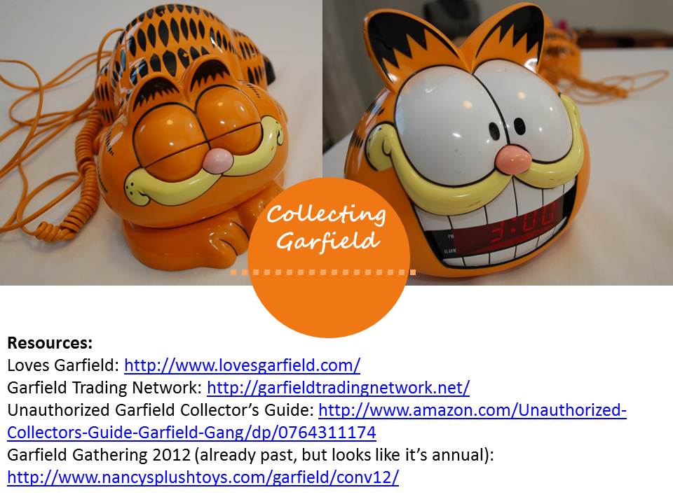 I Love Vintage Stuff: Collecting Garfield Stuff