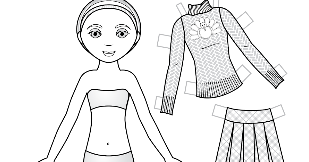 Paper Doll School: Happy Thanksgiving!