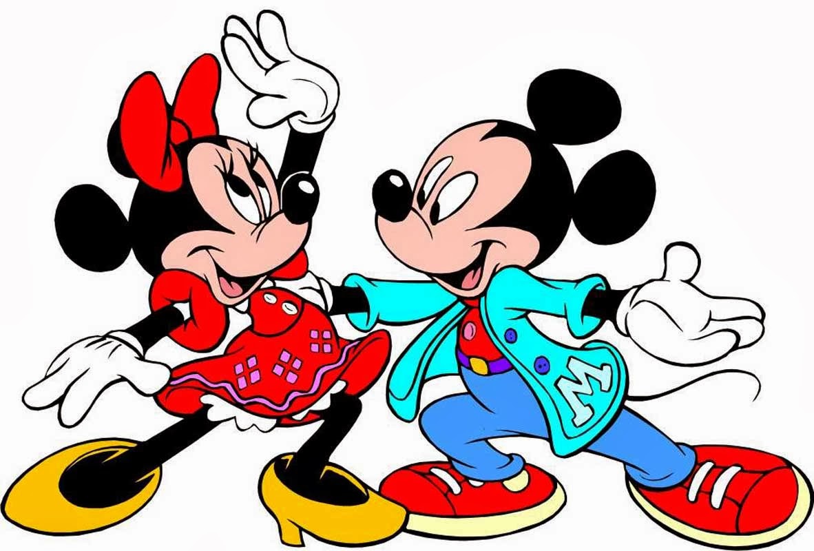 Disney Cartoon Mickey Mouse & Minnie Mouse 4u HD Wallpaper - all 4u ...