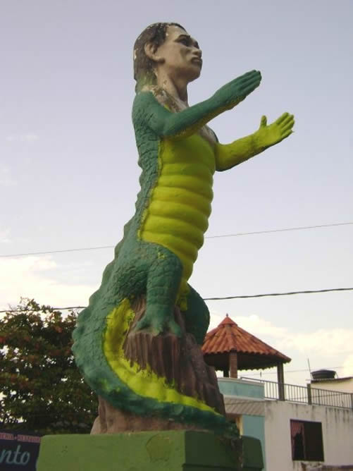 Thebkano: LEYENDA O MITO EL HOMBRE CAIMAN