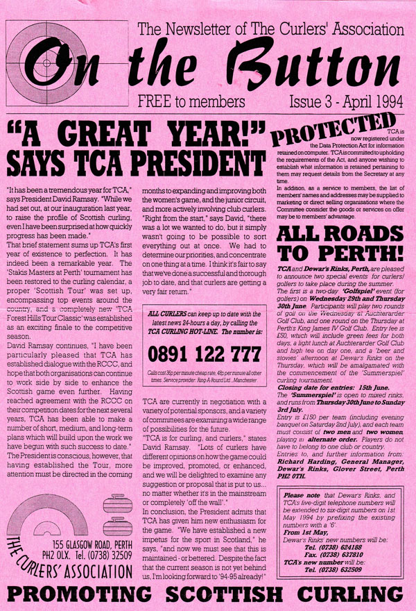 Curling History: Scottish Curling Magazines