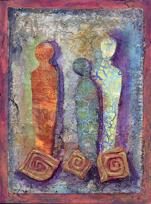 Mixed Media Artists International: Abstract Figurative Art ...