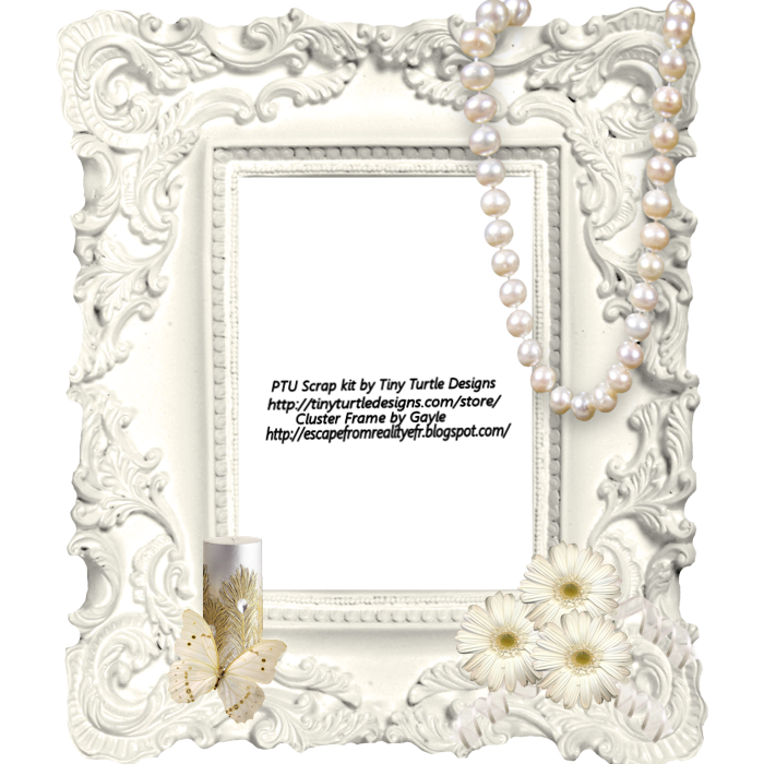 Escape From Reality Blog: FTU 'Summer White' Cluster & Cluster Frames