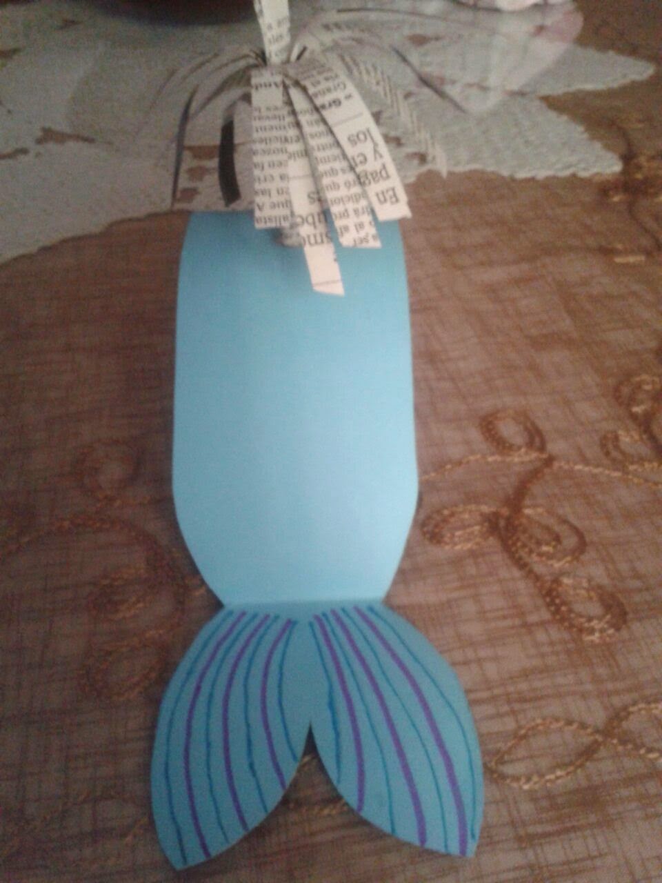 EL RINCÓN DE LAS MANUALIDADES DE ESTER: Divertida ballena