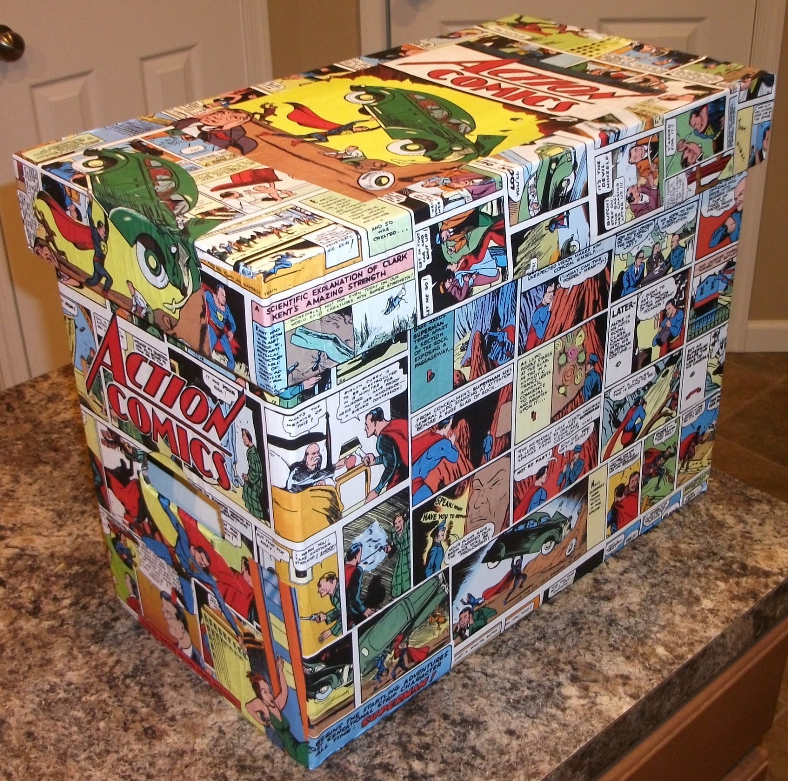 Kracalactaka Creations Comic Decoupage Blog: Comic Decoupage Short ...