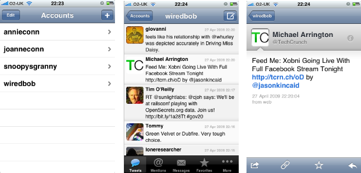 WiredBob's Blog: iPhone Tweetie Style Navigation Framework