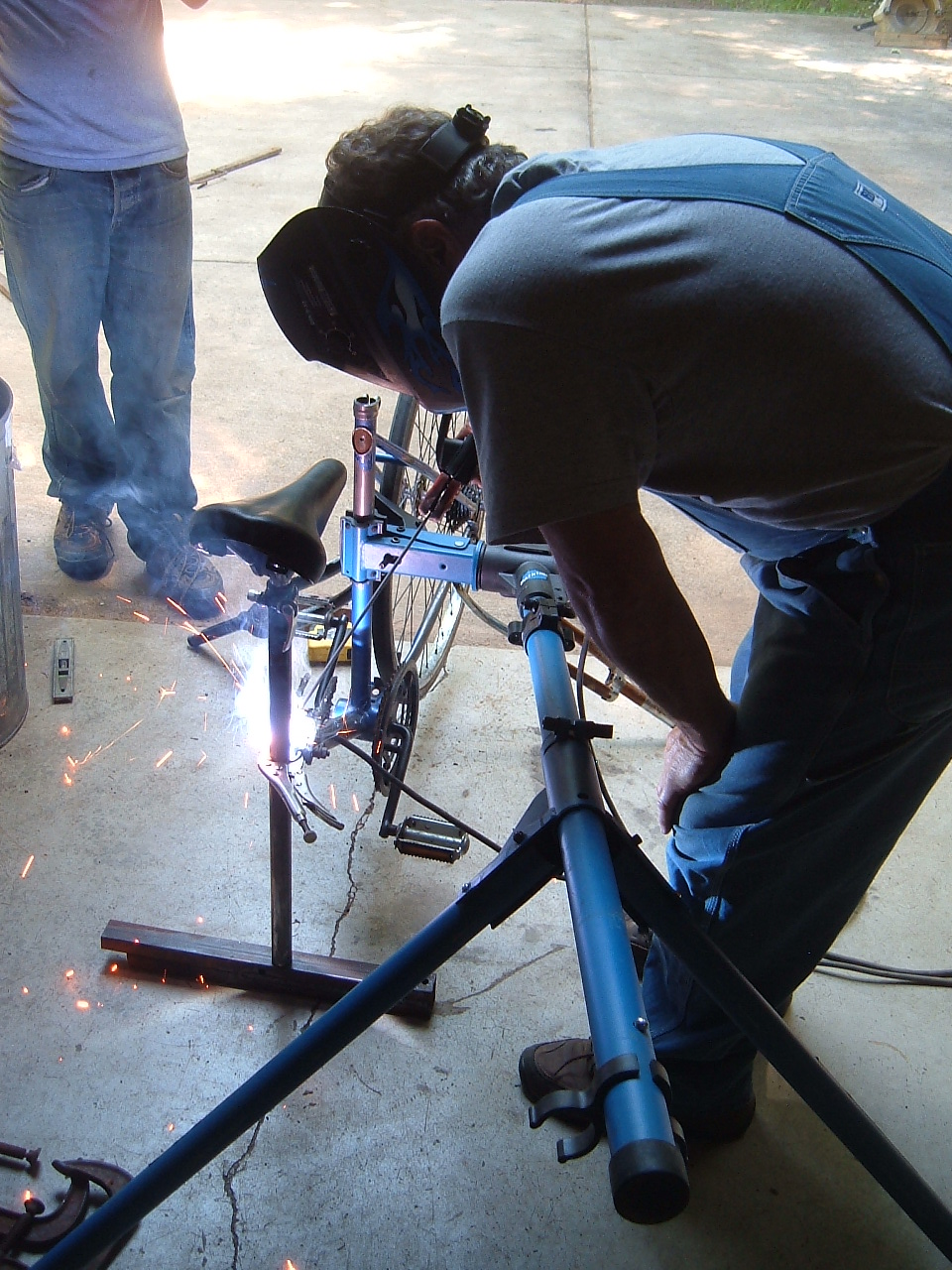 bike blender blog: human powered machine workshop