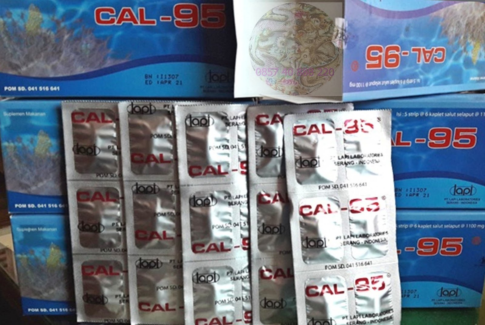 STUDIO ANTIQUE: CAL - 95 ISI 30 EXP 2021 - CORAL CALCIUM 500 mg ...