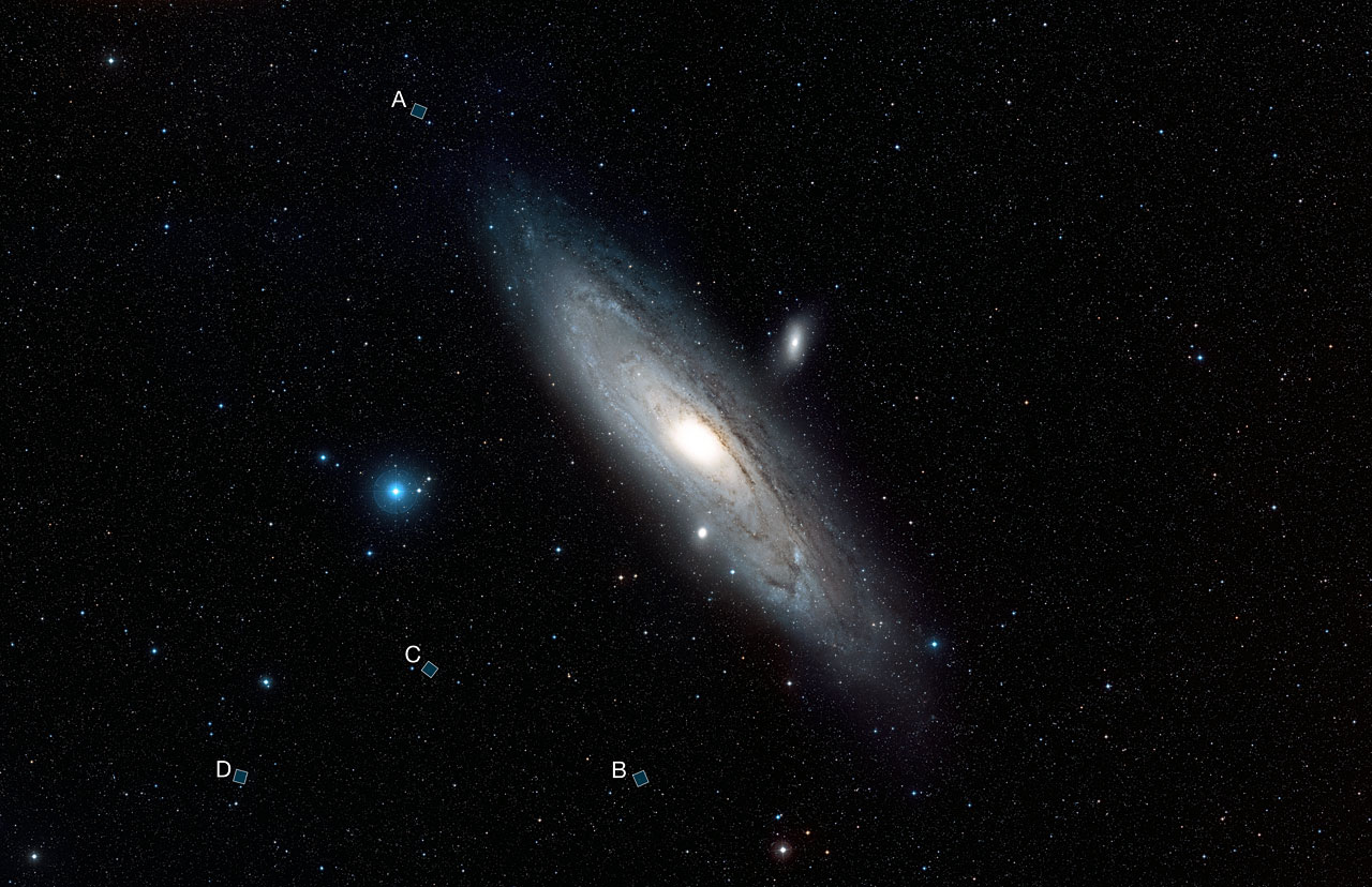 Orbiter.ch Space News: Four Unusual Views of the Andromeda Galaxy