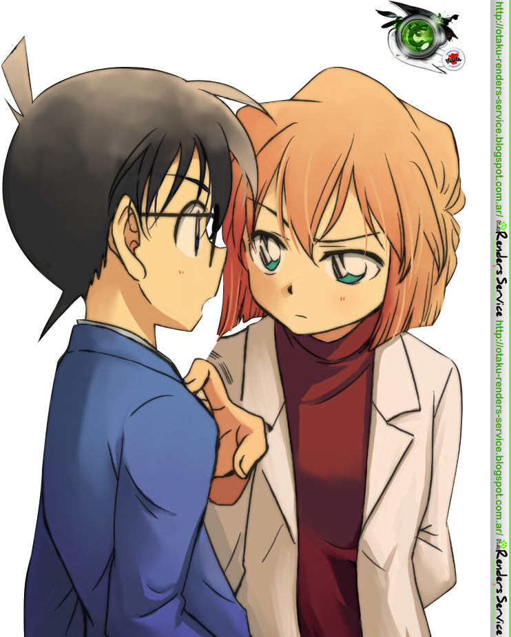 Detective Conan:Conan+Haibara Ai Cute Render | ORS Anime Renders