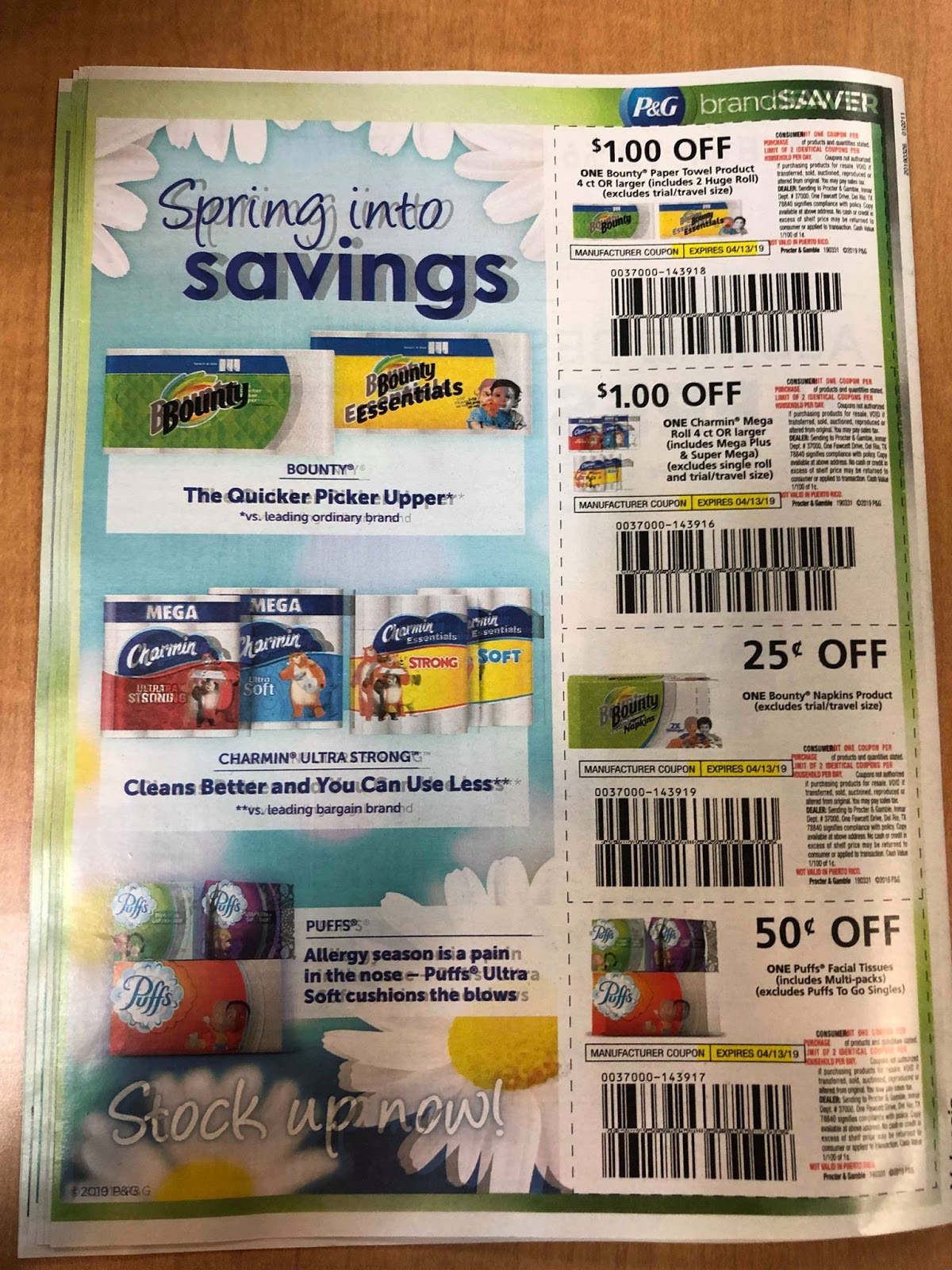 Capri's Coupons Whole Insert Picture Previews: April Proctor & Gamble ...