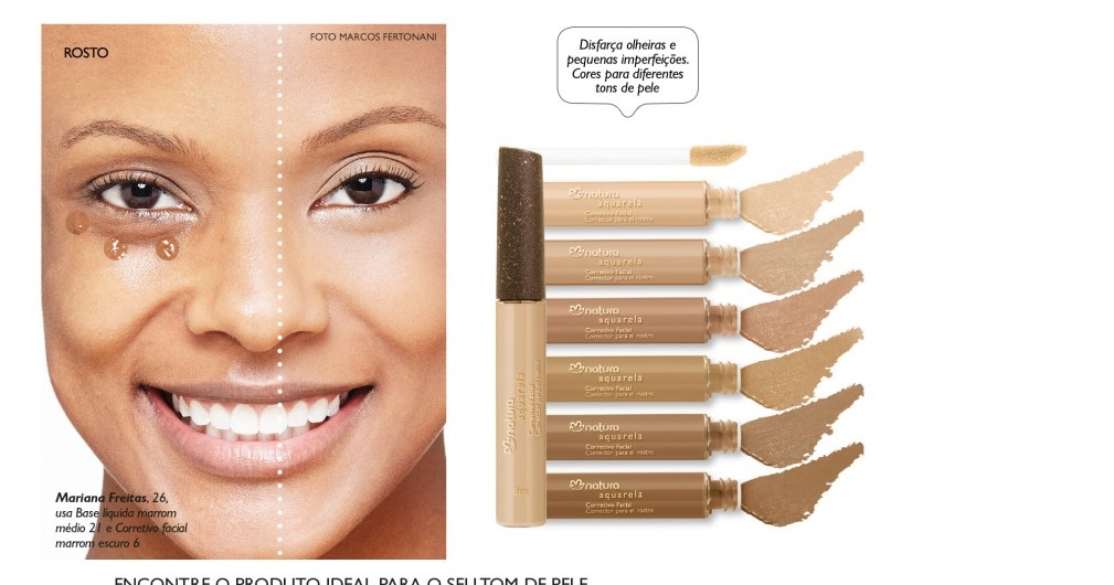 Marias do Lar: Resenha Corretivo Natura Aquarela