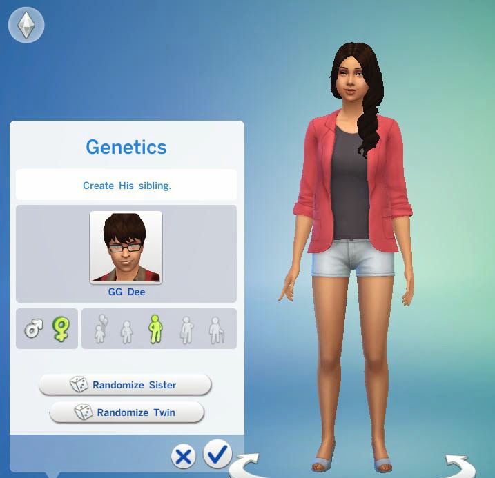 GG Dee: The Sims 4: Create A Sim Demo
