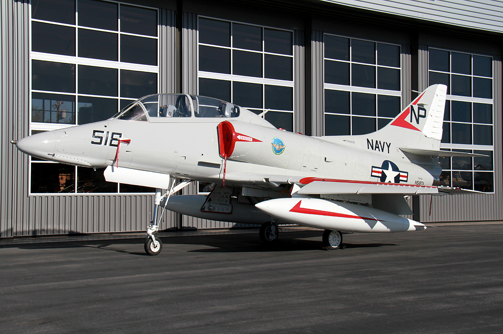 Aero Pacific Flightlines: McDonnell Douglas TA-4J "Skyhawk" at Orange ...