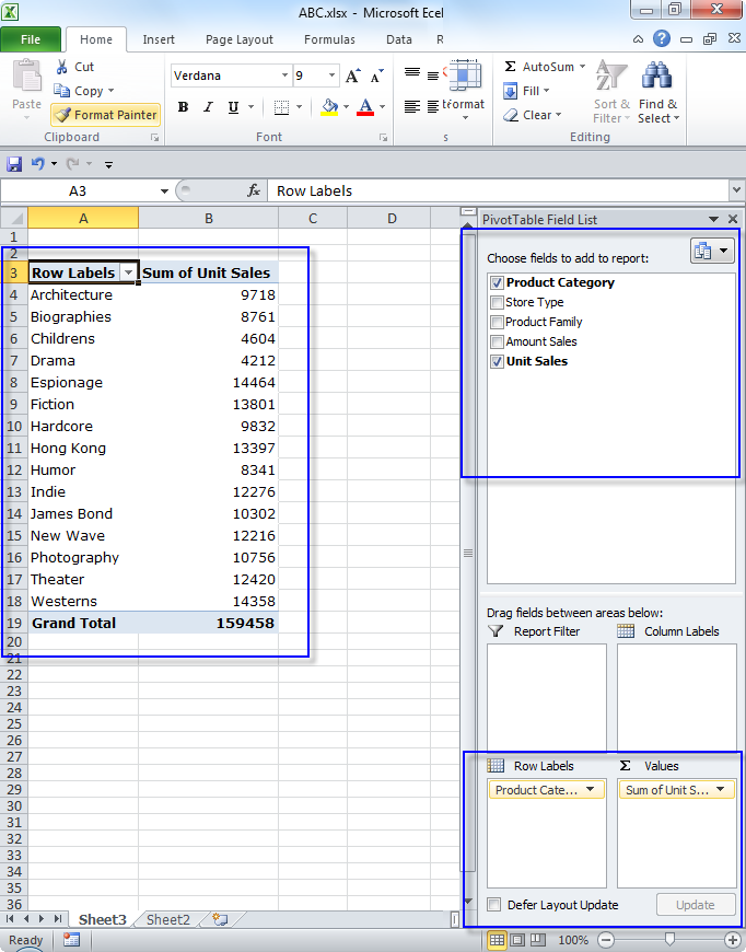 Microsoft Excel Tips: Insert Pivot Table in 5 easy steps Microsoft Excel Tips: Insert Pivot Table in 5 easy steps