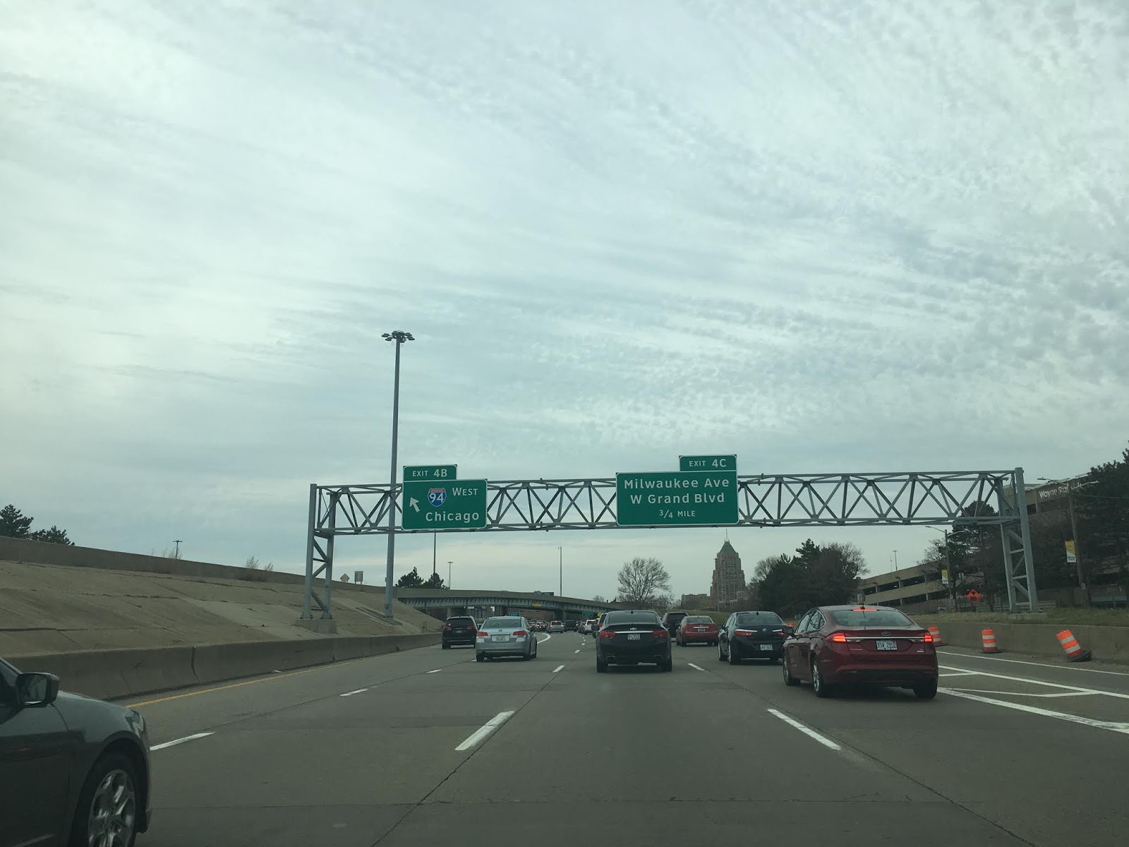 M-10; the Lodge Freeway (Old US Route 10, Old US Route 12 and Old ...