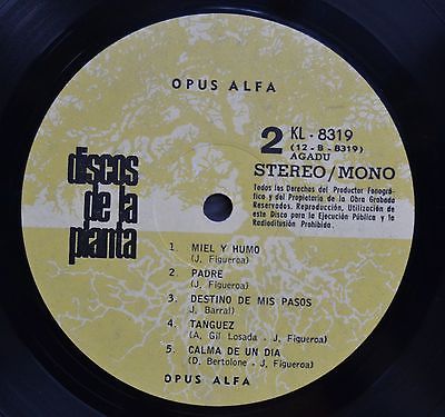kossoff1963 - Progressive And Psychedelic Rock: Opus Alfa (Uruguay) - "Opus Alfa" (1972, Psych ...