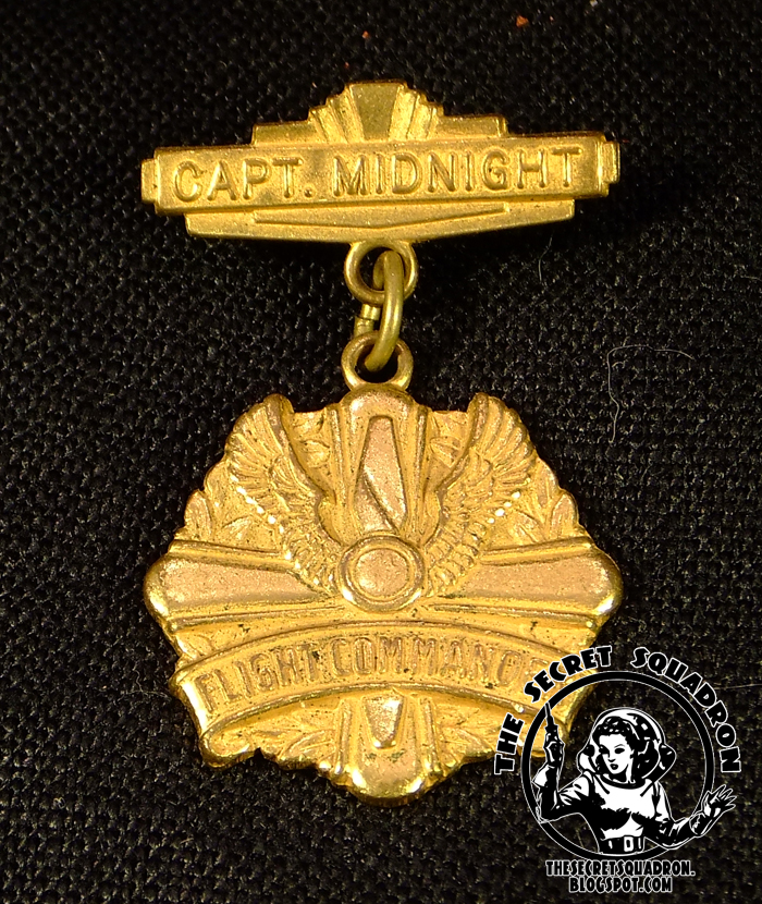 The Secret Squadron: Captain Midnight - Flight Commander Flying Cross ...