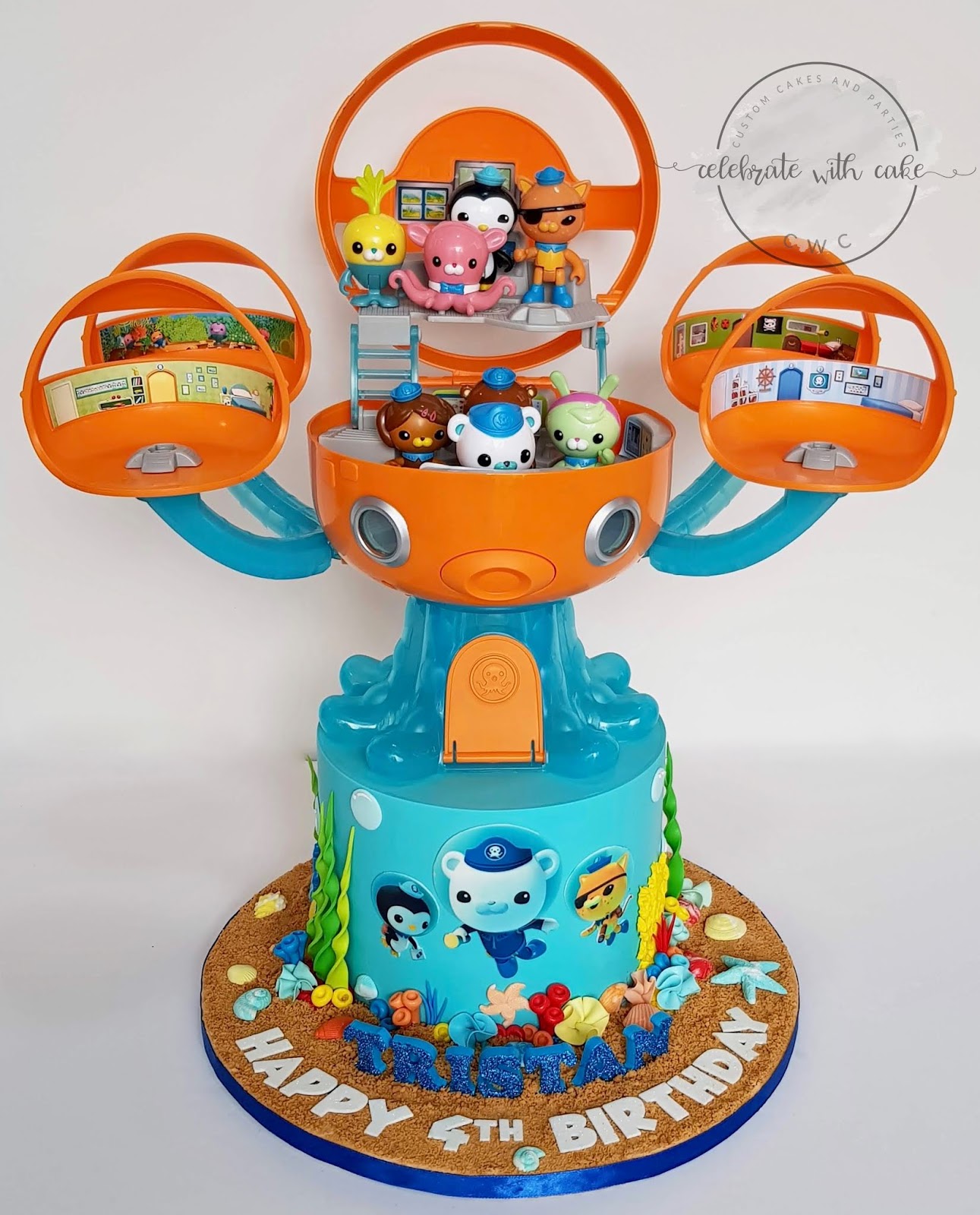 Octonauts Octopod Cake at Amelia Borchert blog