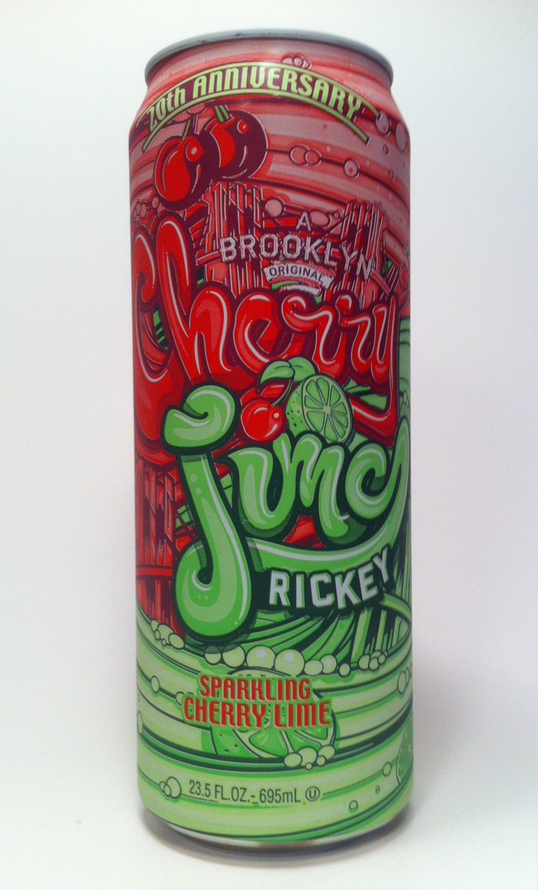 Soda and Candy Blog: Arizona Cherry Lime Rickey
