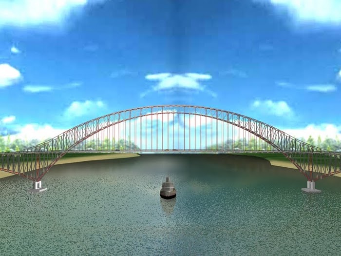 Jembatan Sultan Abdul Djalil Rachmadsyah | RIAU DAILY PHOTO