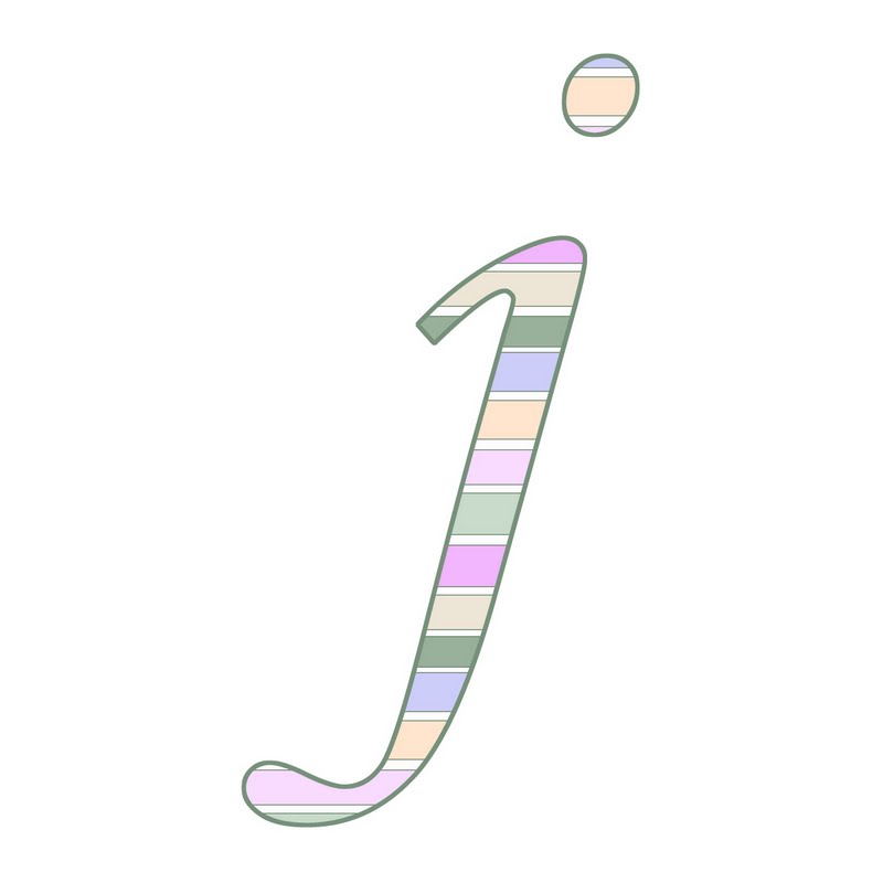 GRANNY ENCHANTED'S BLOG: "Pastel Stripes" JPG Lower Case Free Scrapbook ...