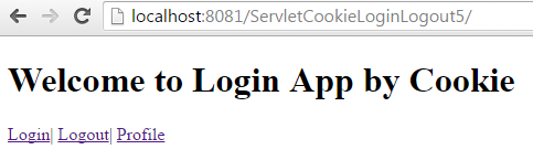 IT Notes Dairy: Servlet Login Logout Example Using Cookies