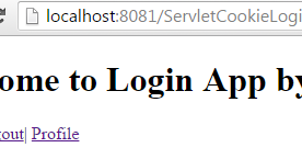 IT Notes Dairy: Servlet Login Logout Example Using Cookies