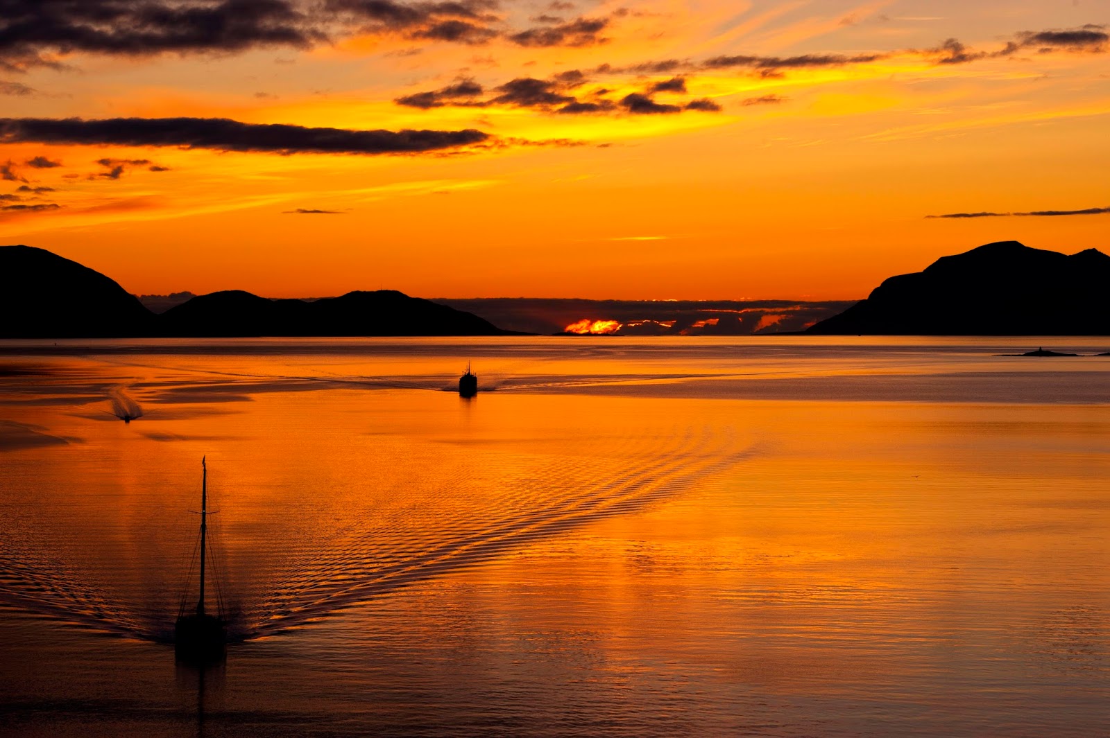 Ultima Thule: Sortland, the lucky blue town of Norway