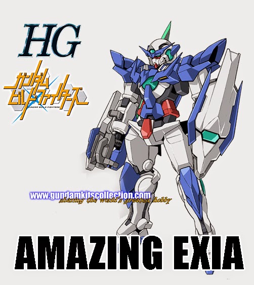 HGBF 1/144 Gundam Amazing Exia - Release Info, Box Art and Official Images