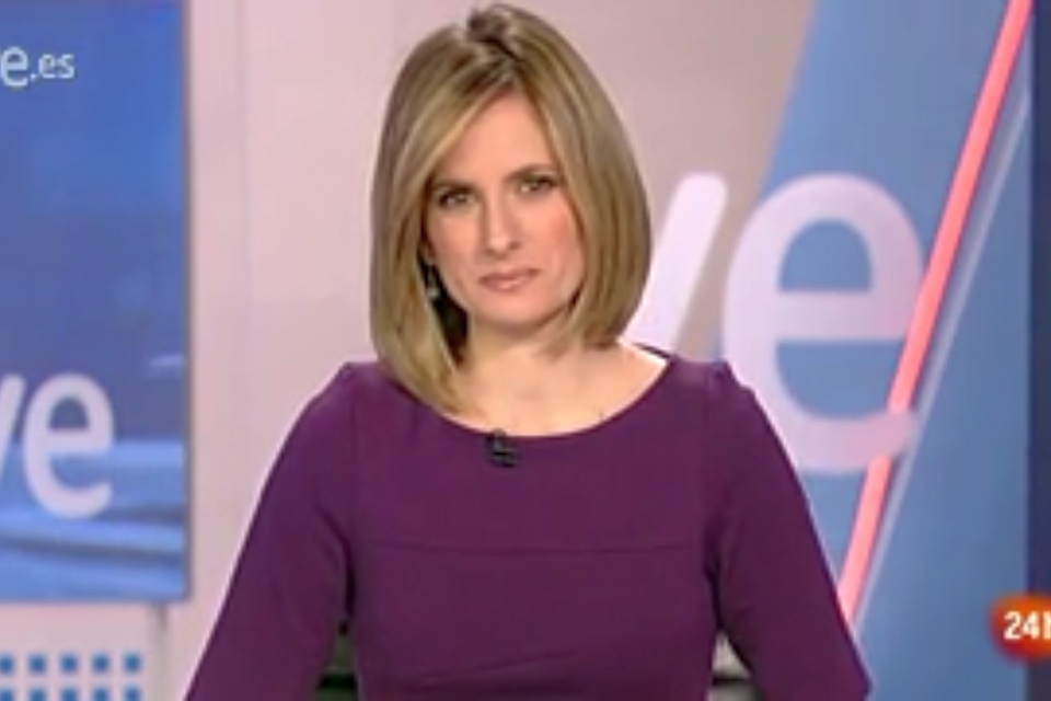 vuesalatele: 2012 02 16 @06h45 - ANA ROLDAN, TVE 24H, TELEDIARIO MATINAL