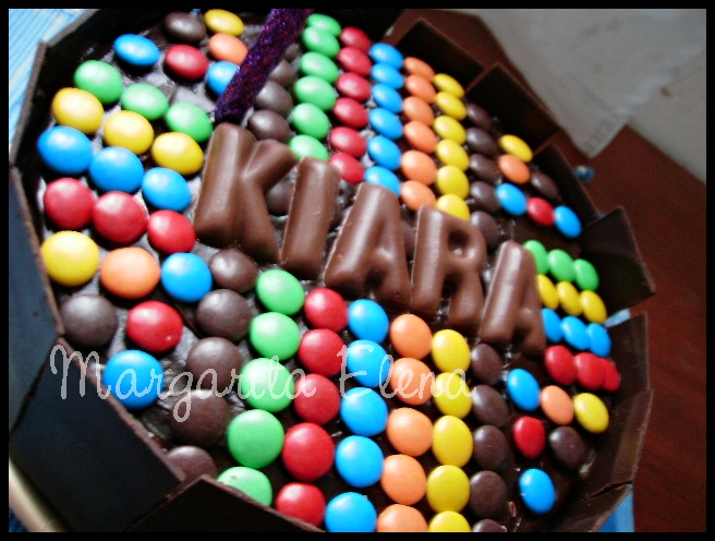 La Margarita - Cocina y deco: Torta con rocklets y chocolate