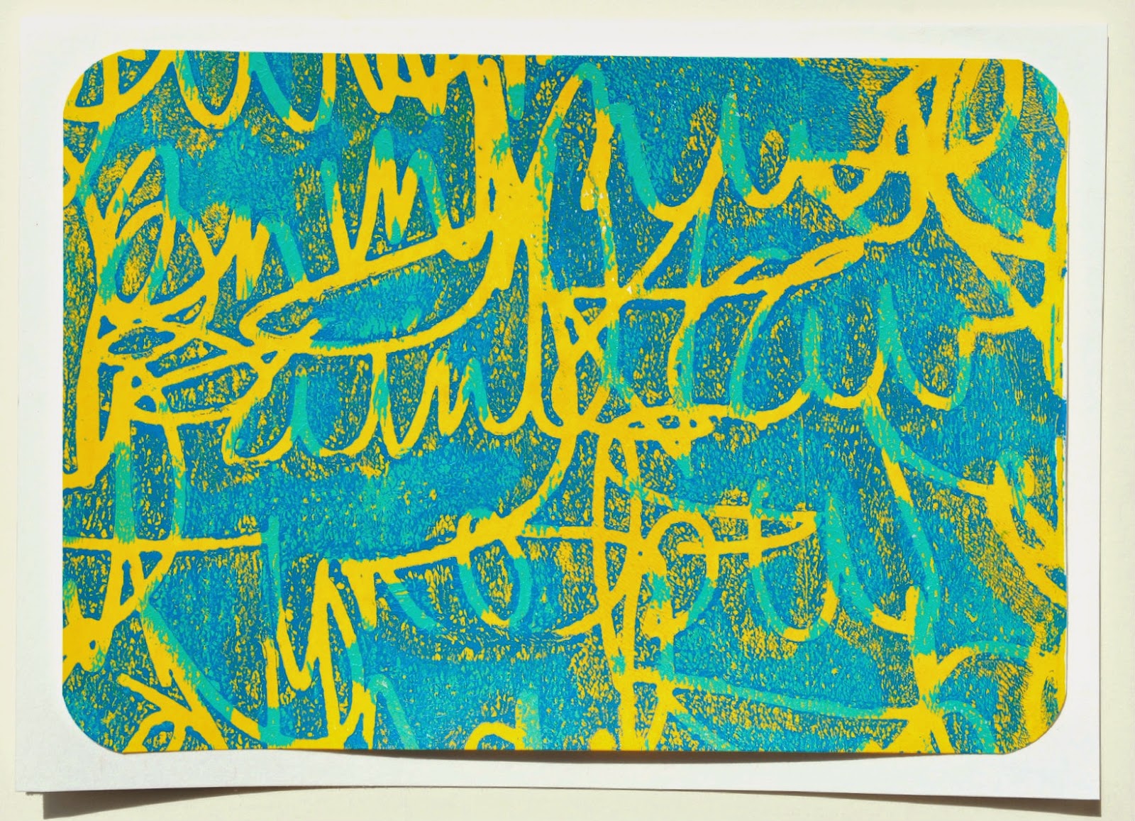 StencilGirl Talk: Scribble Scratch Handwriting Notes!