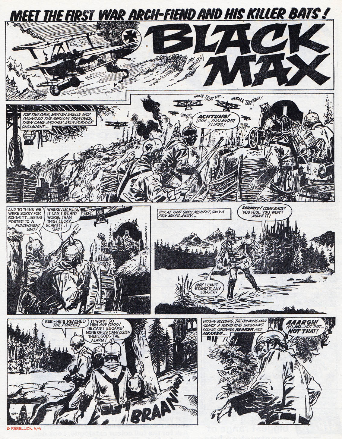 BLIMEY! The Blog of British Comics: Will BLACK MAX return?