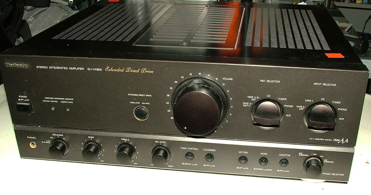 The Robb Collections: Rare in the US: Vintage Technics SU-VX800 200 ...