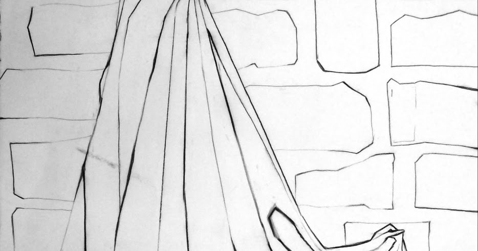 Basic Drawing 1: Drapery Homework