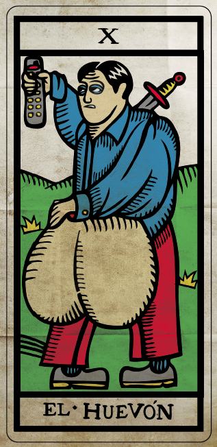 MUNDO CRETINO: HUEVÓN