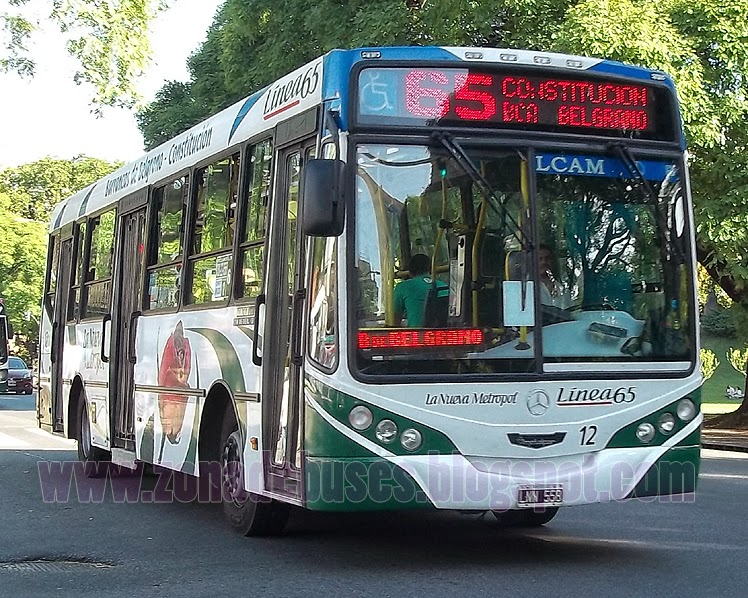 Colectibus - Zona de Buses: LINEA 65