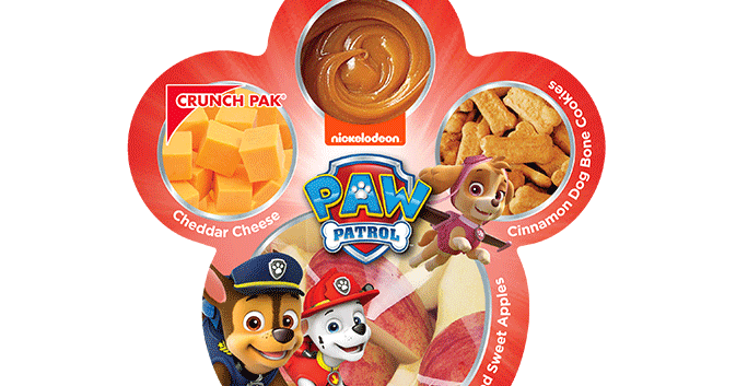 NickALive!: Crunch Pak Introduces New 'PAW Patrol' Branded Snacking ...